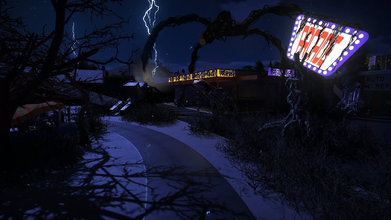 Stranger Things (Planet Coaster ride) - YouTube