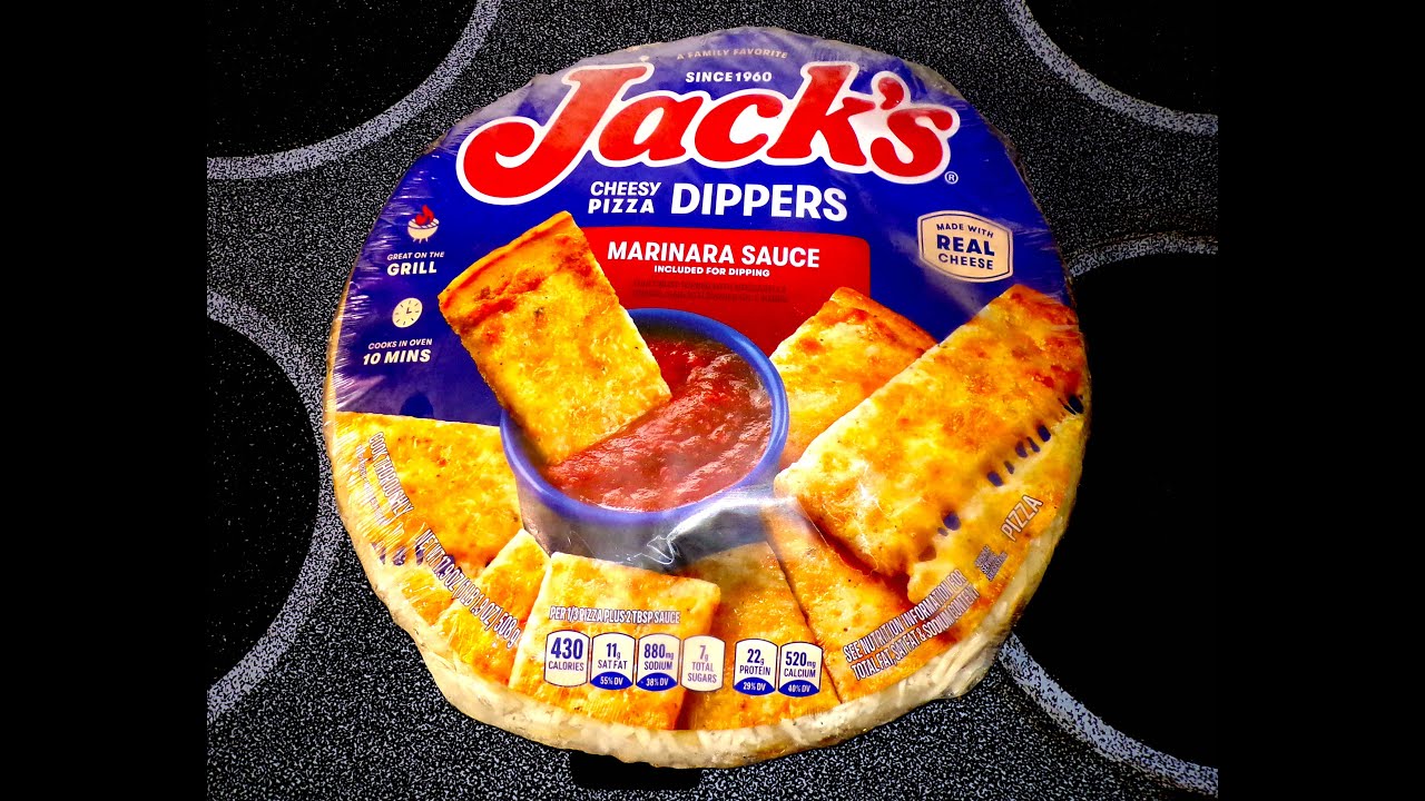 Jack's Cheesy Pizza Dippers - YouTube