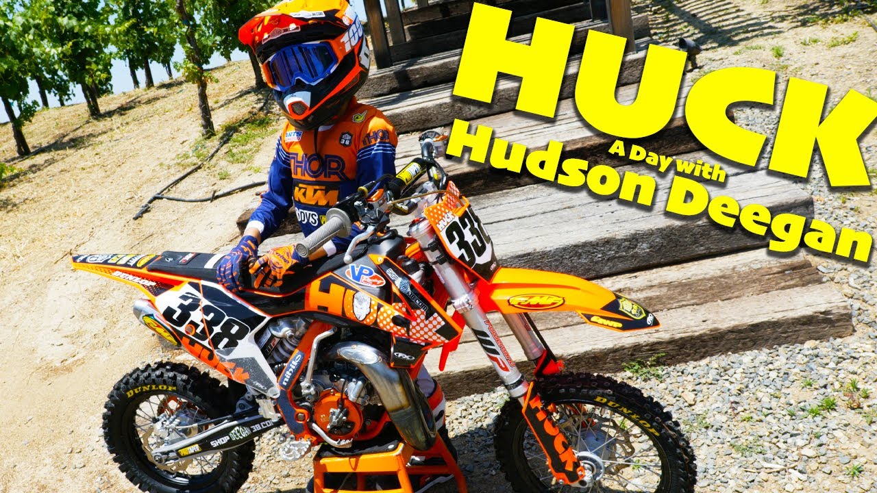 HUCK! What it's like to be in Hudson Deegan's shoes for a day! - Dirt ...