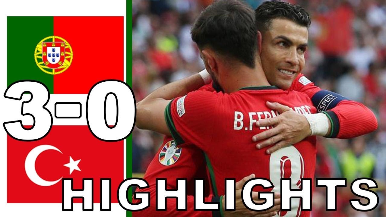 Portugal VS Turkey 3-0 | All Goals & Highlights | LIVE FROM LISBON ...