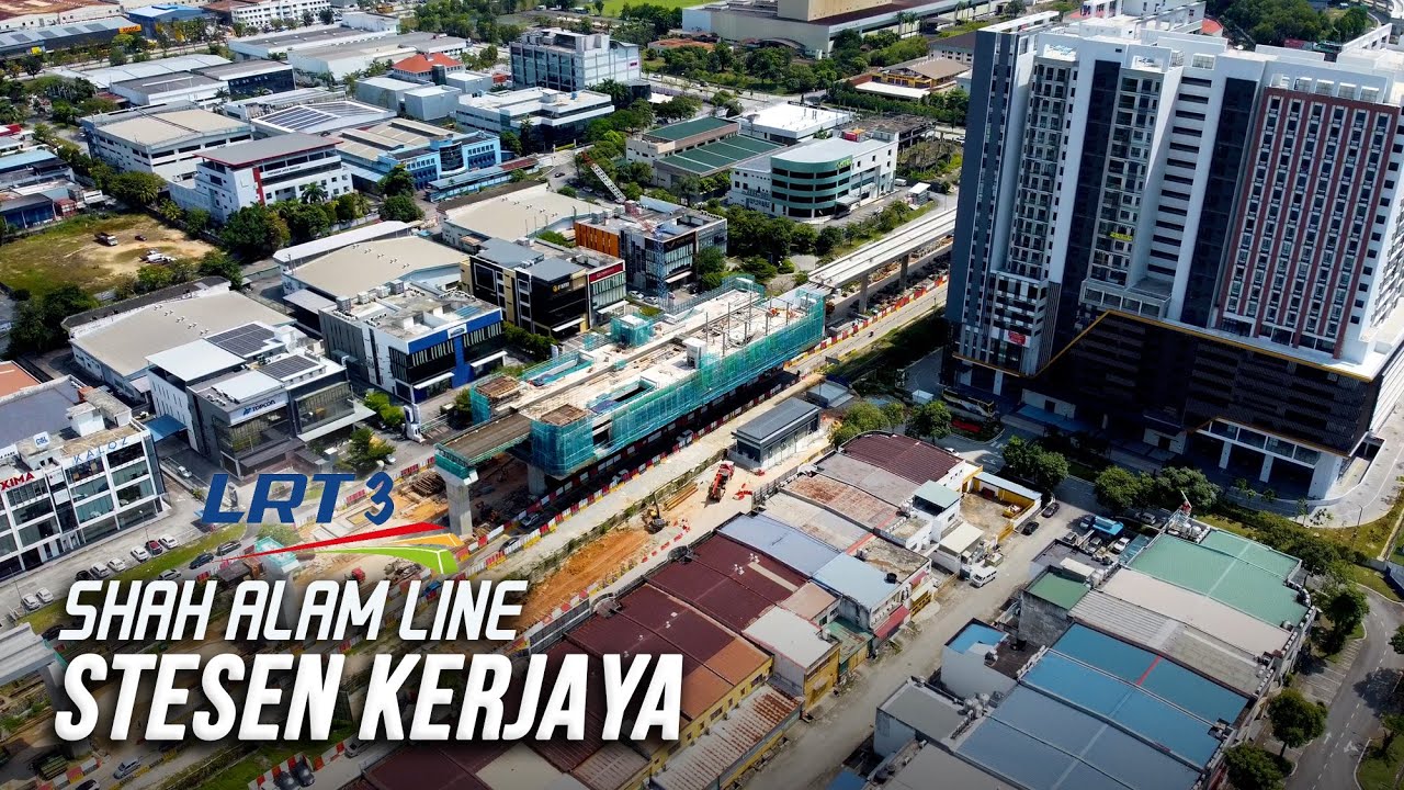 LRT3 Kerjaya Shah Alam - Station SA09 LRT3 Shah Alam Line + LRT3 ...