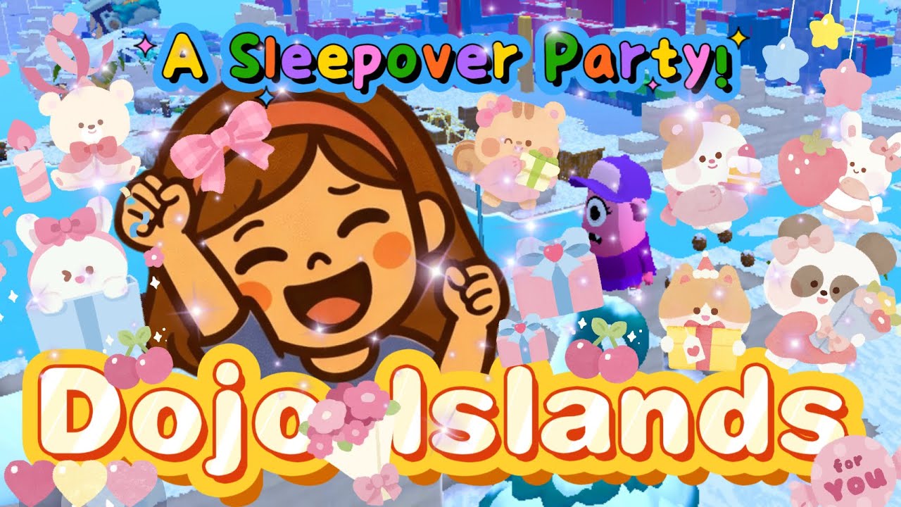 Best Sleepover Ever on Dojo Island! 💤💖| Dojo Islands Adventures - YouTube