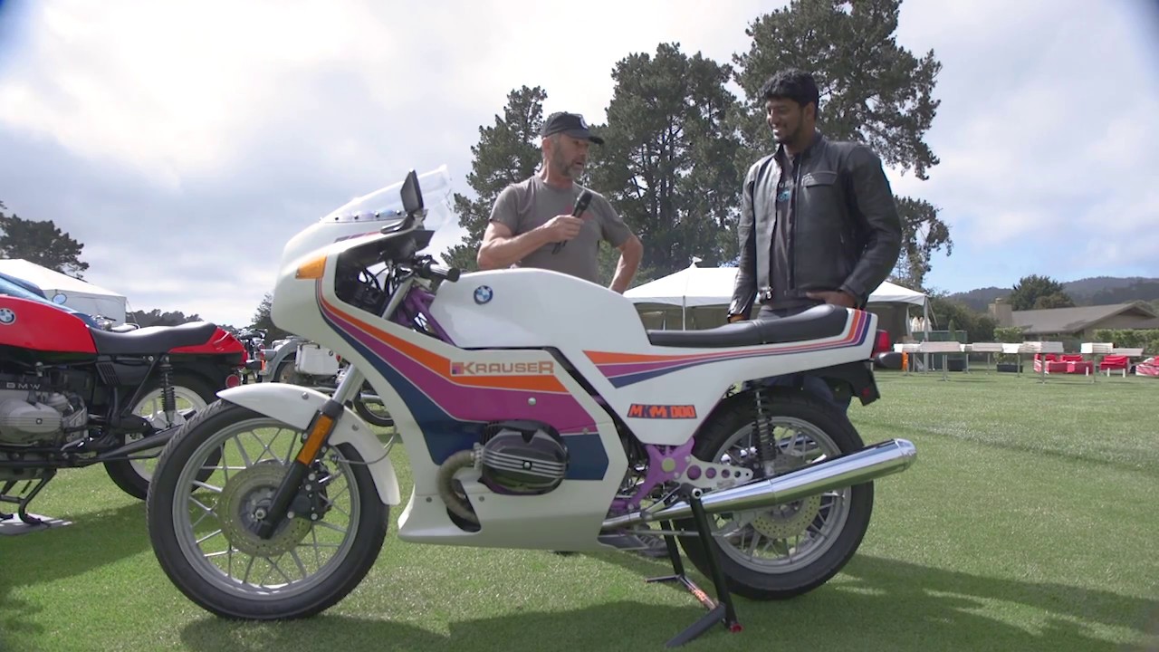BMW Krauser MKM 1000 - Quail Motorcycle Gathering 2017 - YouTube