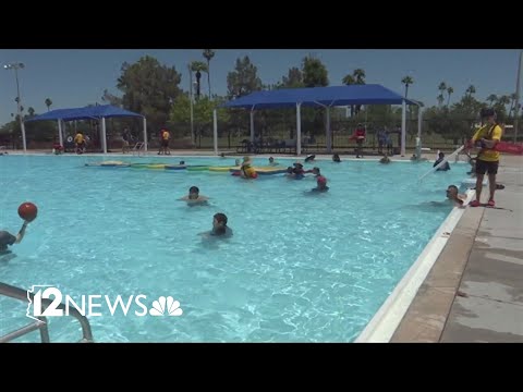 Phoenix public pools open - YouTube
