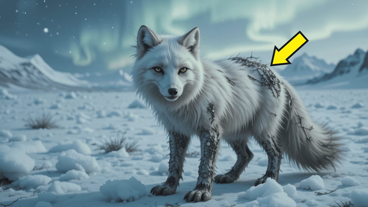 Poor SNOW FOX Covered With Millions of Parasitic Hard Scales| Heroic ...