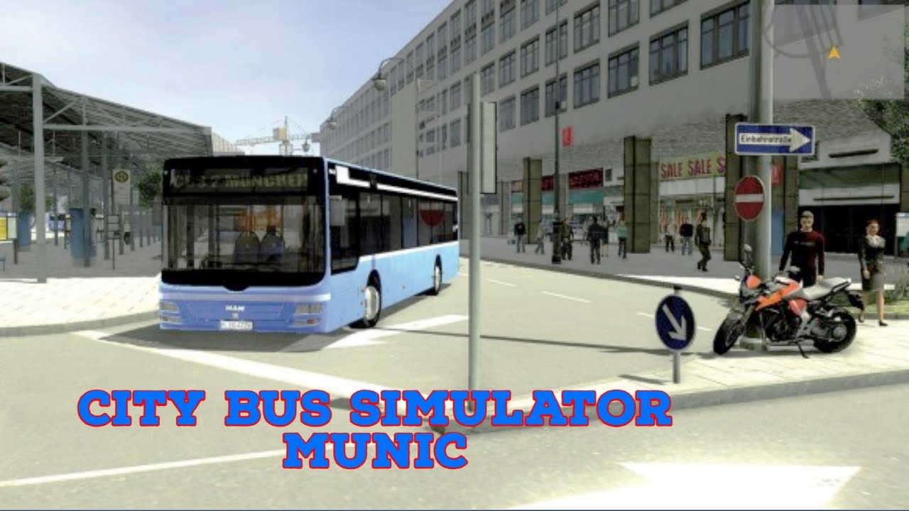 City Bus Simulator Munich Route 101 - YouTube