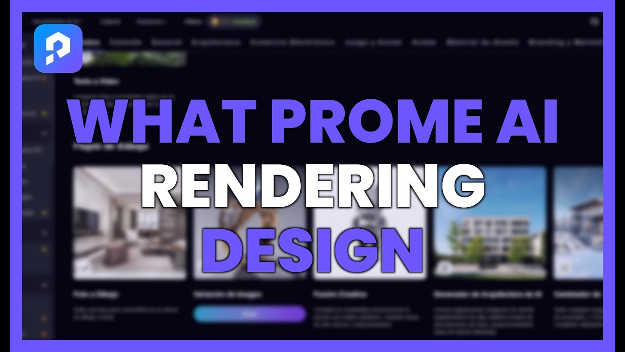 WHAT IS PROME AI? A RENDERING AND DESIGN PLATFORM - YouTube