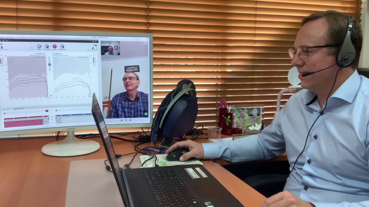 Oticon Remote Care Demonstration Video at Harmony Hearing - YouTube