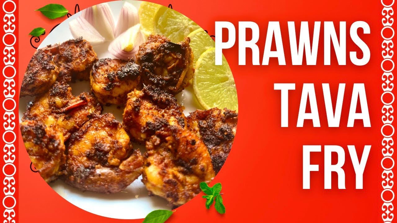 Prawns Tava fry Recipe - YouTube