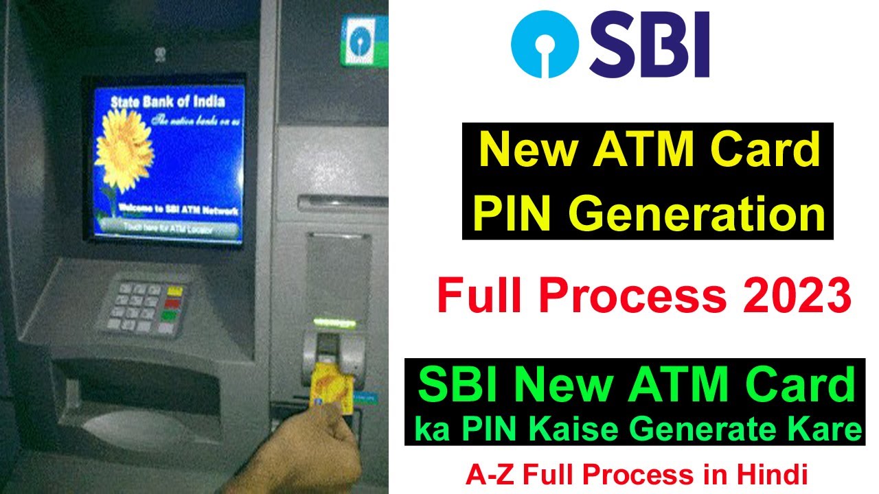 SBI new ATM PIN kaise generate kare ? how to generate SBI ATM PIN in ...