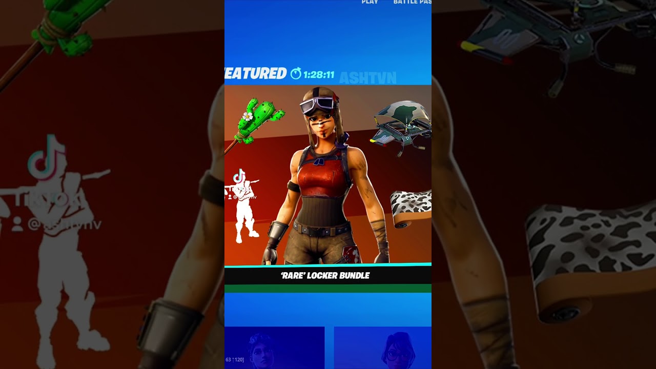 The RARE Fortnite Bundle.. - YouTube