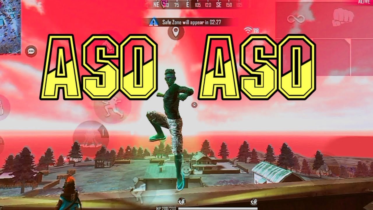 Aso aso song free fire beat sync montage - YouTube
