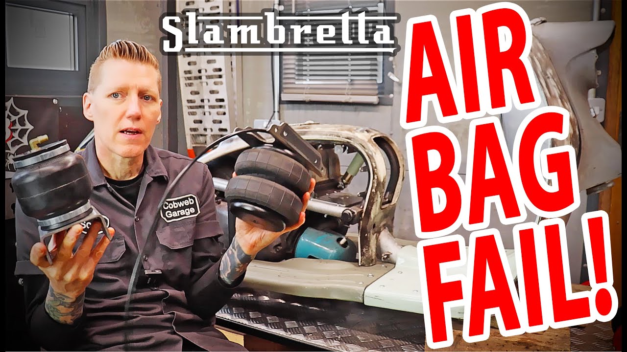 Air bag FAIL!!!...and I finally fit the MG restraining strap ...