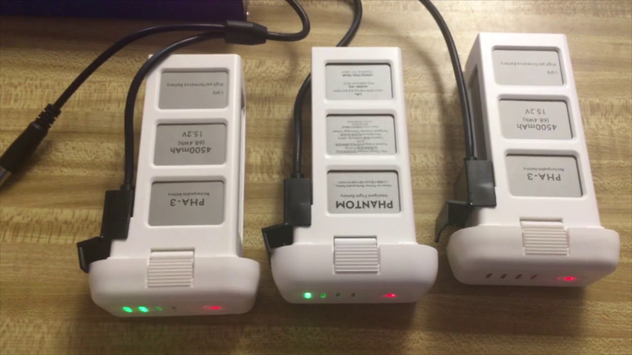 DJI Phantom 3 PRO or Phantom series triple BATTERY CHARGER - YouTube