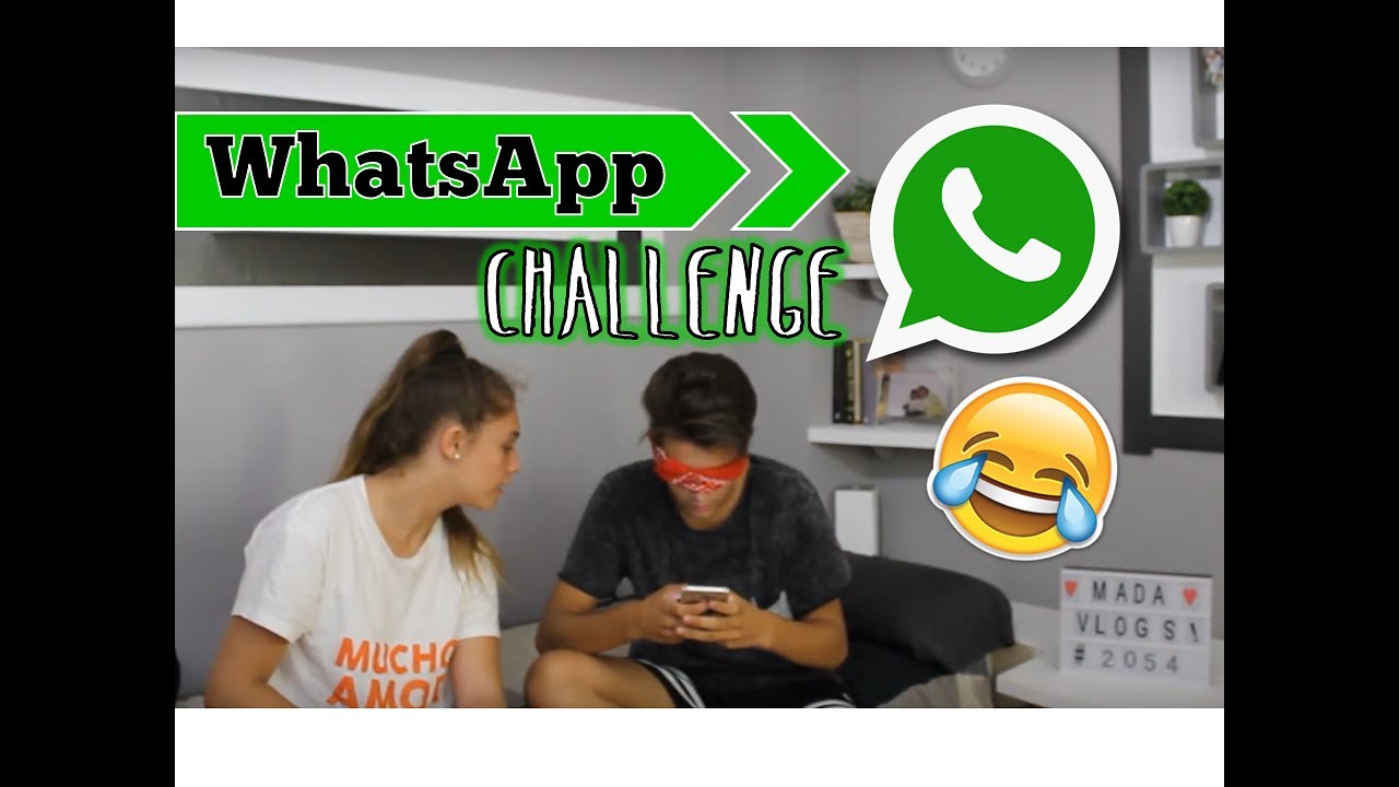 WHATSAPP CHALLENGE | MaDaVlogs - YouTube