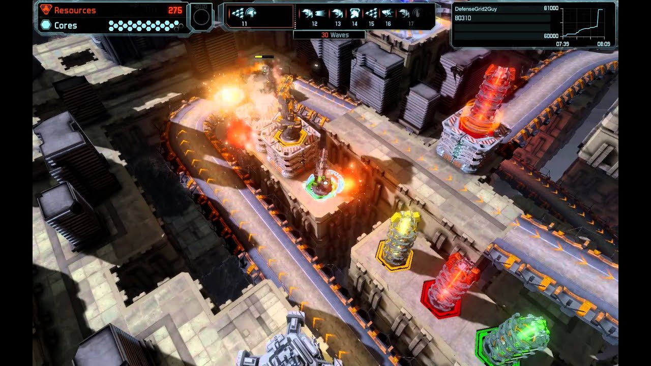 Defense Grid 2 - Gamescom 2014 Gameplay #9 - YouTube