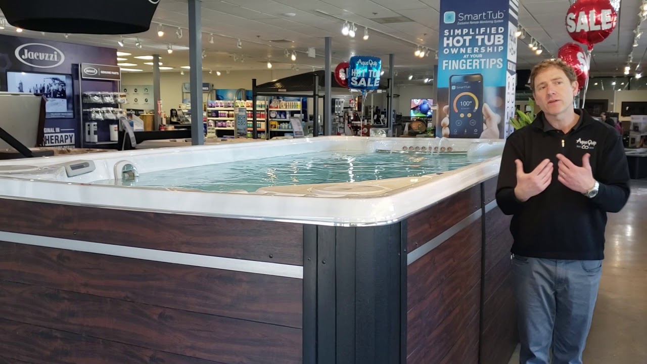 Virtual Presentation Hydropool Swim Spa - YouTube