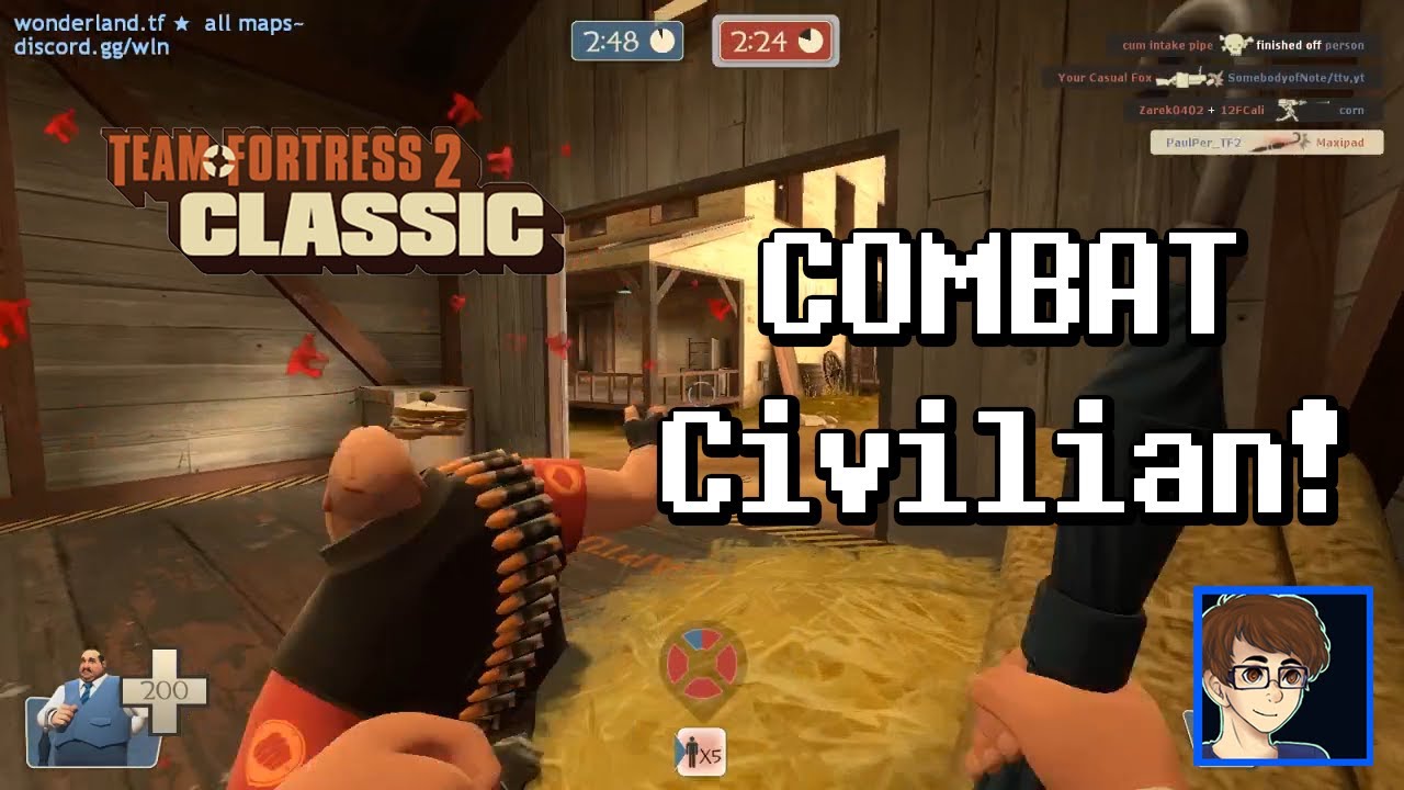 TF2 Classic - Combat Civilian! [TF2 Thursday] PaulPer Plays - YouTube