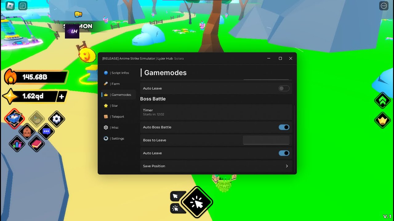 Roblox Anime Strike Simulator Script: Auto Farm | Ninja Raid, Boss ...