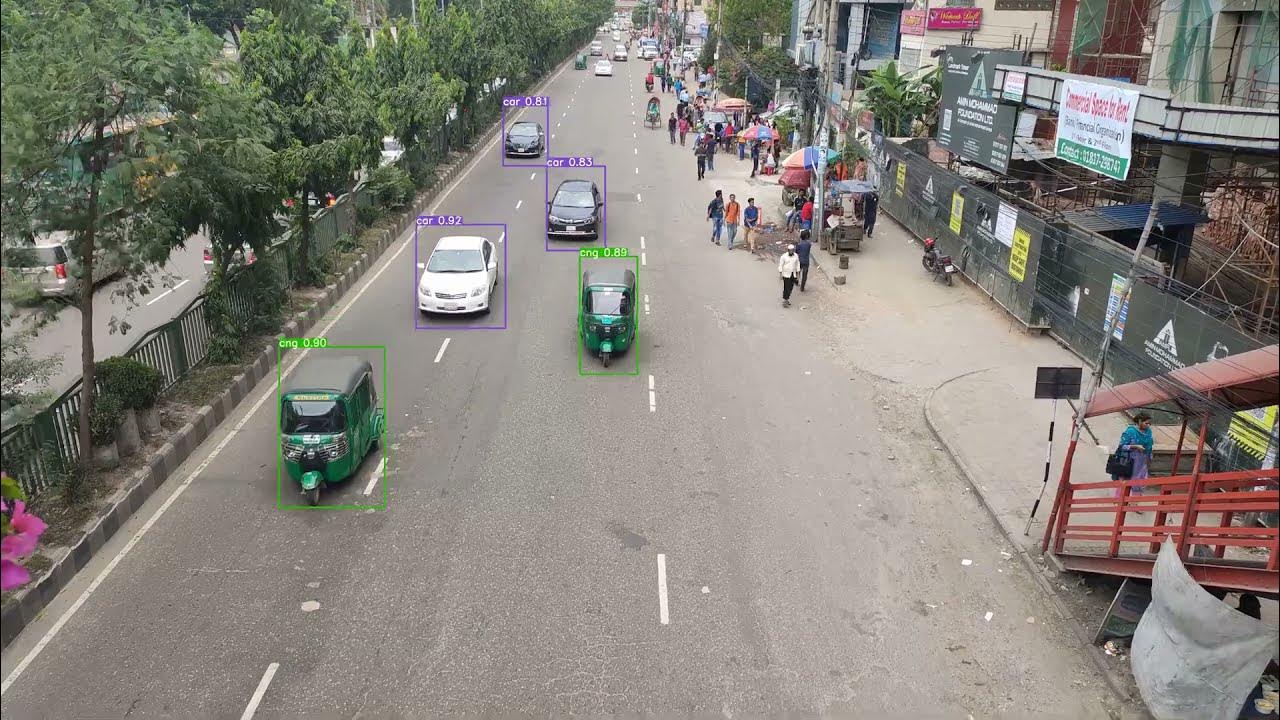 Adaptive Vehicle Detection for Dhaka City by using YOLO v5 PyTorch Demo ...