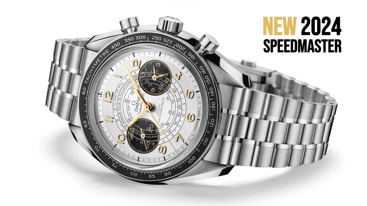 NEW 2024 Omega Speedmaster Chronoscope Paris - YouTube
