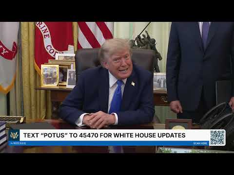 President Trump Participates in Signing Time, Aug. 6, 2026