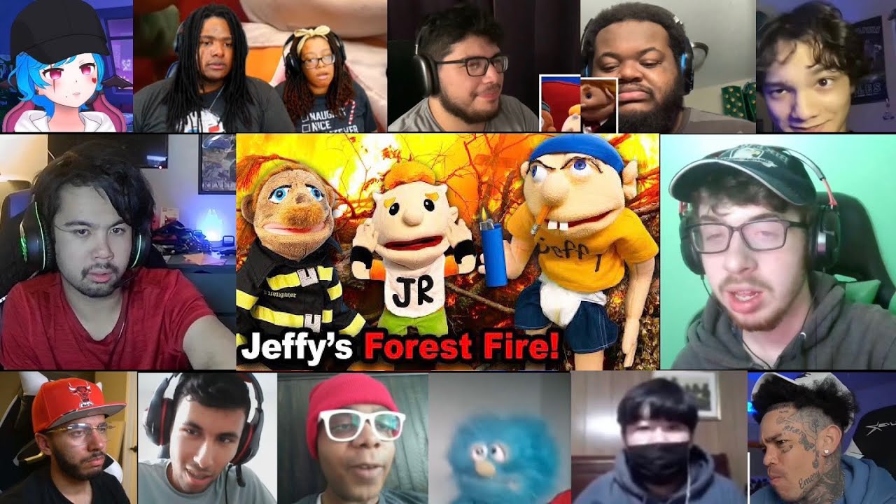 SML Movie: Jeffy's Forest Fire! Reaction Mashup - YouTube