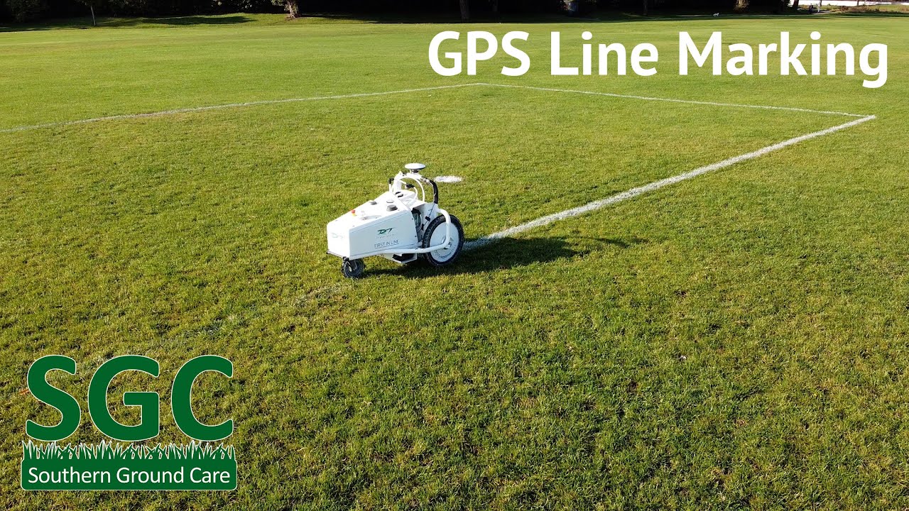 Southern Ground Care - GPS Line Marking - YouTube