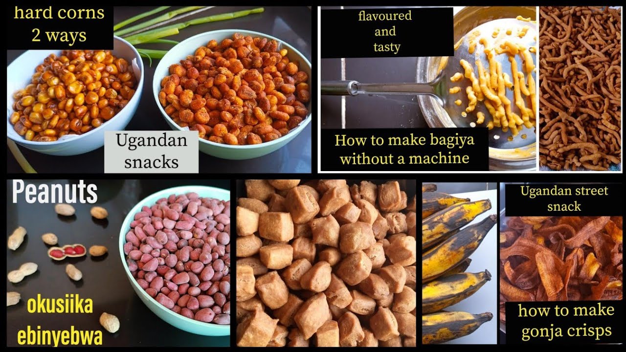 5 ugandan snacks / how to make ugandan street snacks. #video #snacks ...