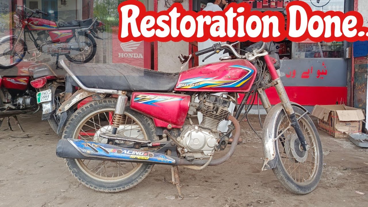 Honda 125 2019 Restoration .... - YouTube