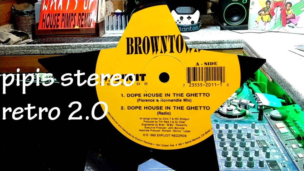 Dope House In The Ghetto mix BROWNTOWN 1992 - YouTube