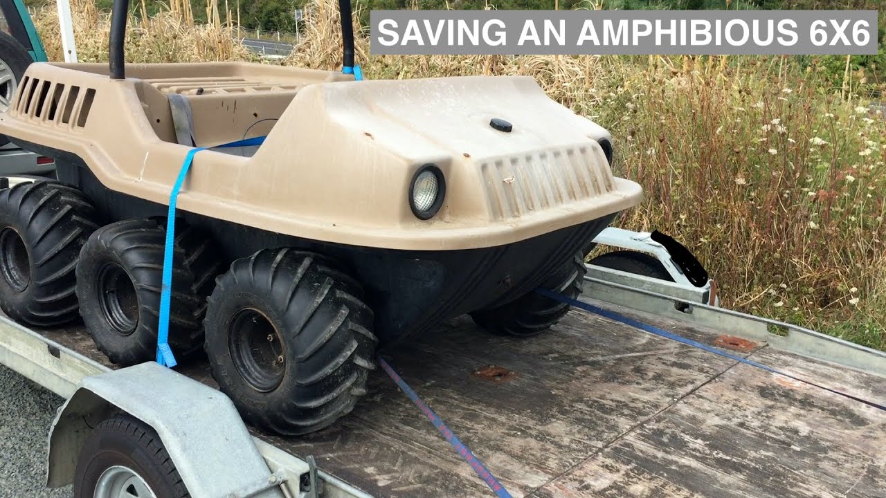 Saving a Max II 6x6 Amphibious vehicle. - YouTube