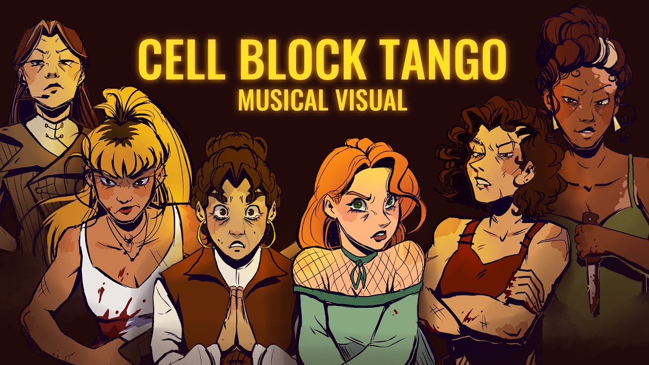 CELL BLOCK TANGO - Lyric Video/PMV (OC AU) - YouTube