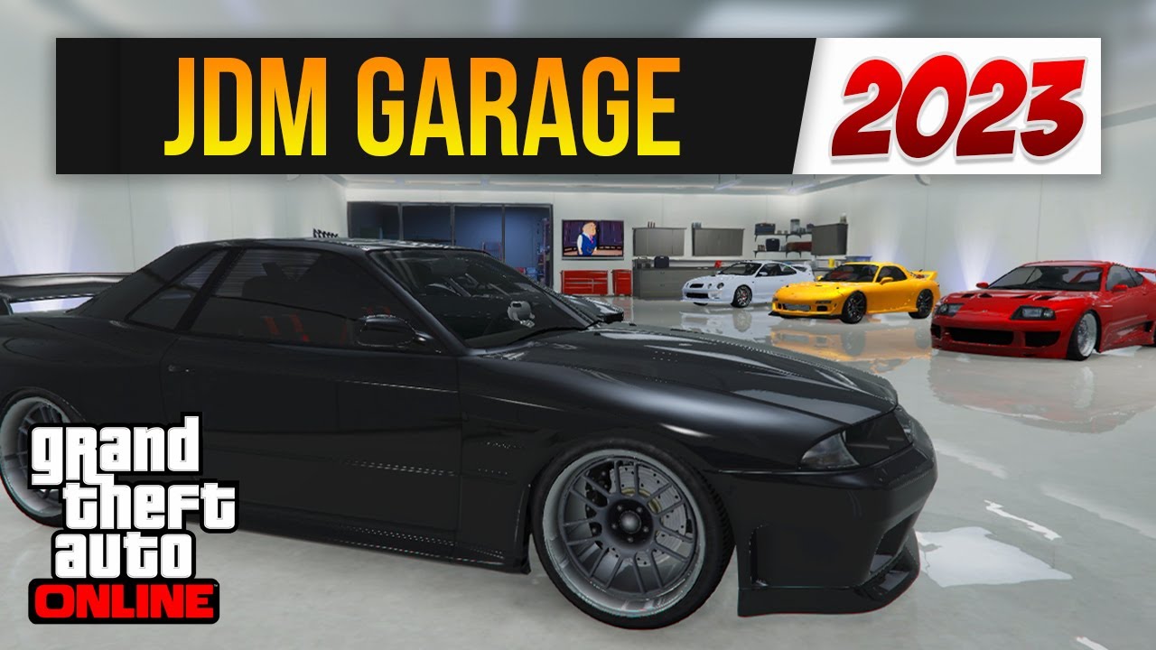 My Updated [ 2023 ] JDM Garage in GTA 5 Online - YouTube