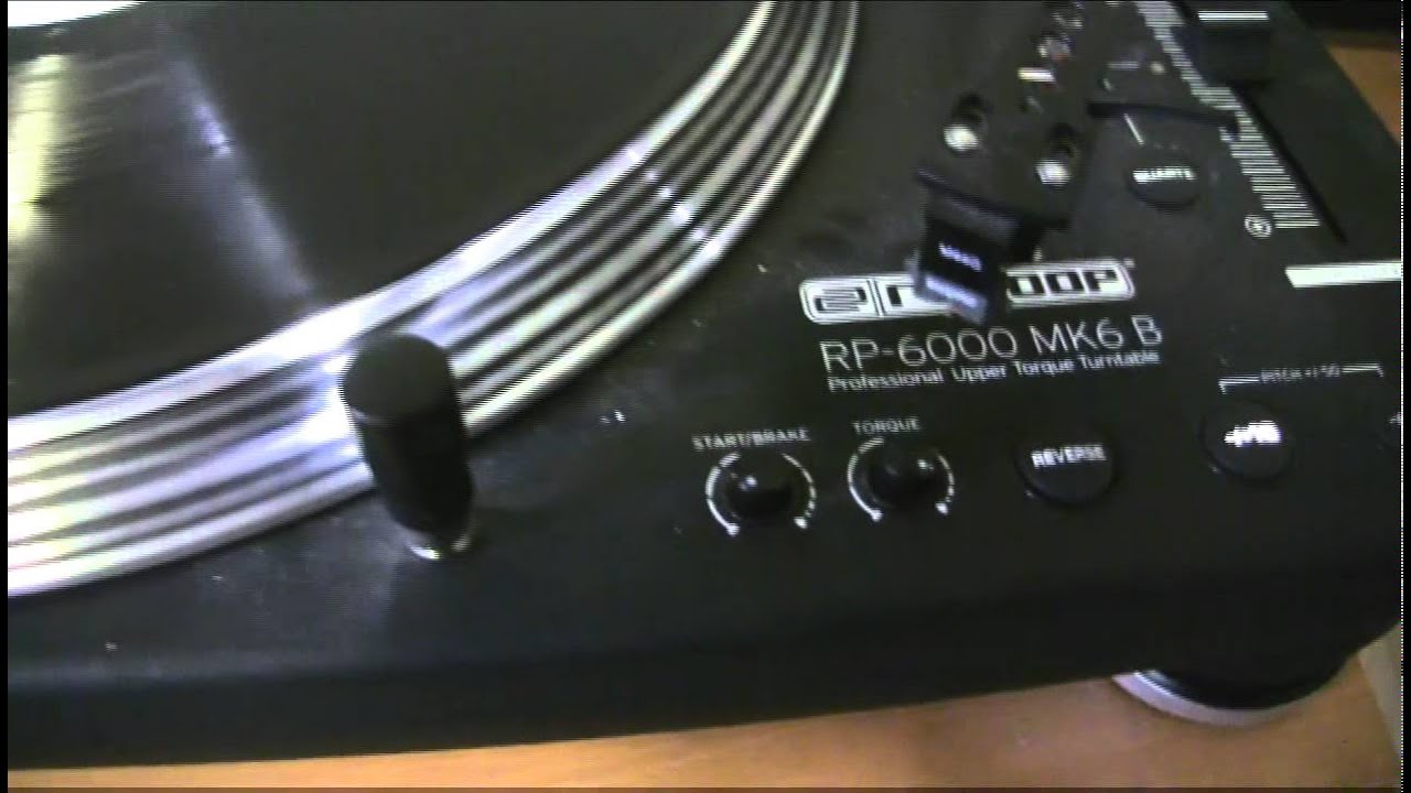 Reloop RP 6000 mk6 B Review - YouTube