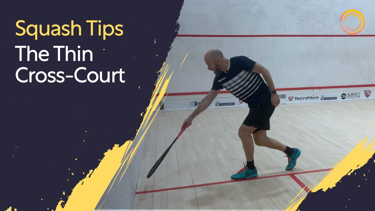 Squash Tips: The Thin Cross-Court - YouTube