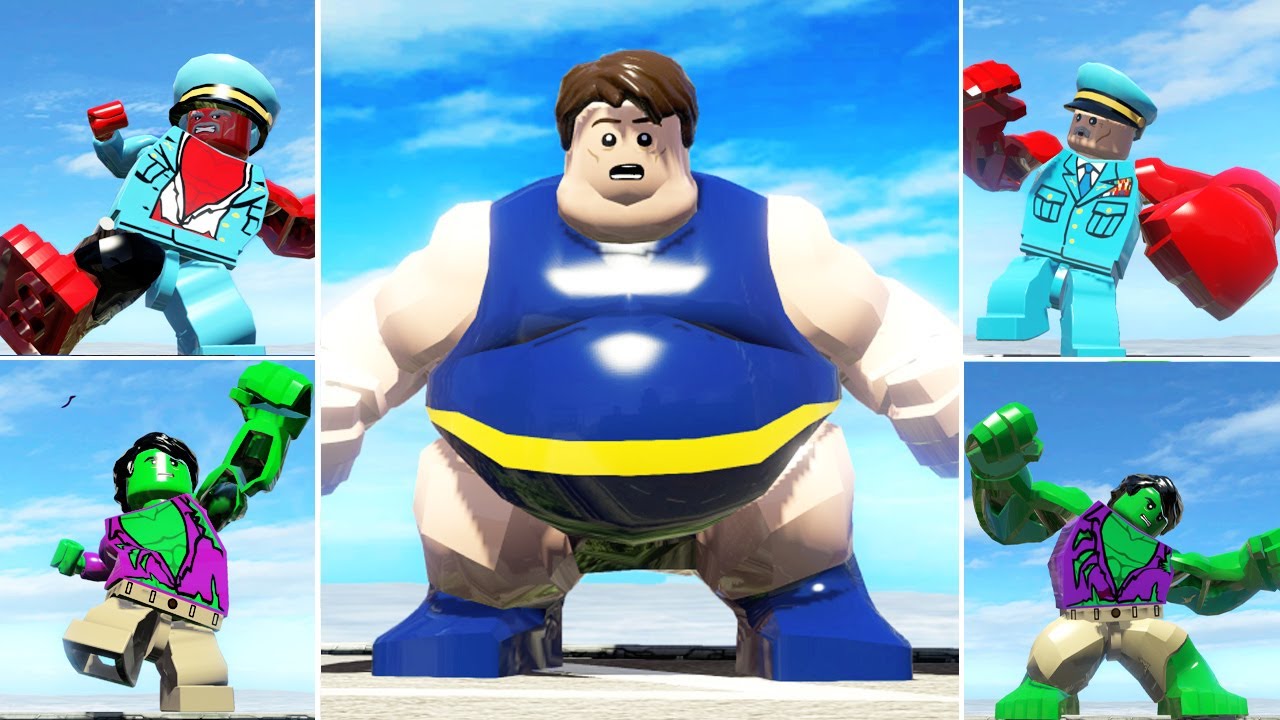 Red Hulk Transformation