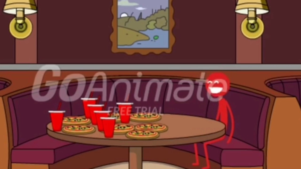 Elmo eats pizza at Pizza Hut While Grounded - YouTube