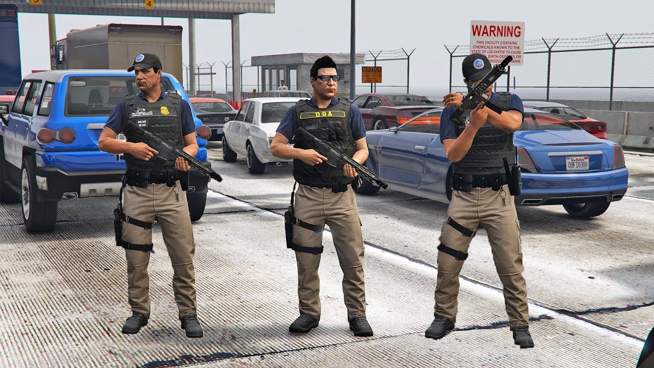 GTA 5 - SICARIO U.S. BORDER COPS! LSPDFR GTA 5 Real Life Cops Episode ...