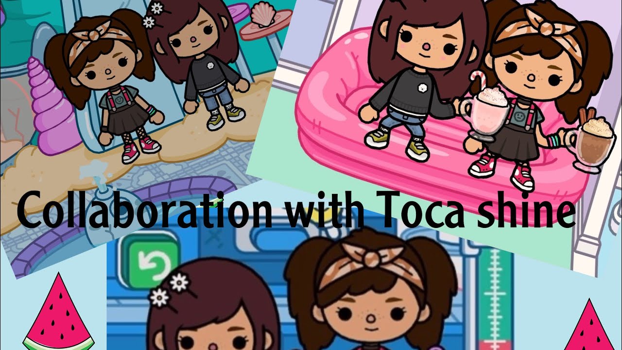 Toca boca :collaboration with toca shine |FUN TEAM - YouTube