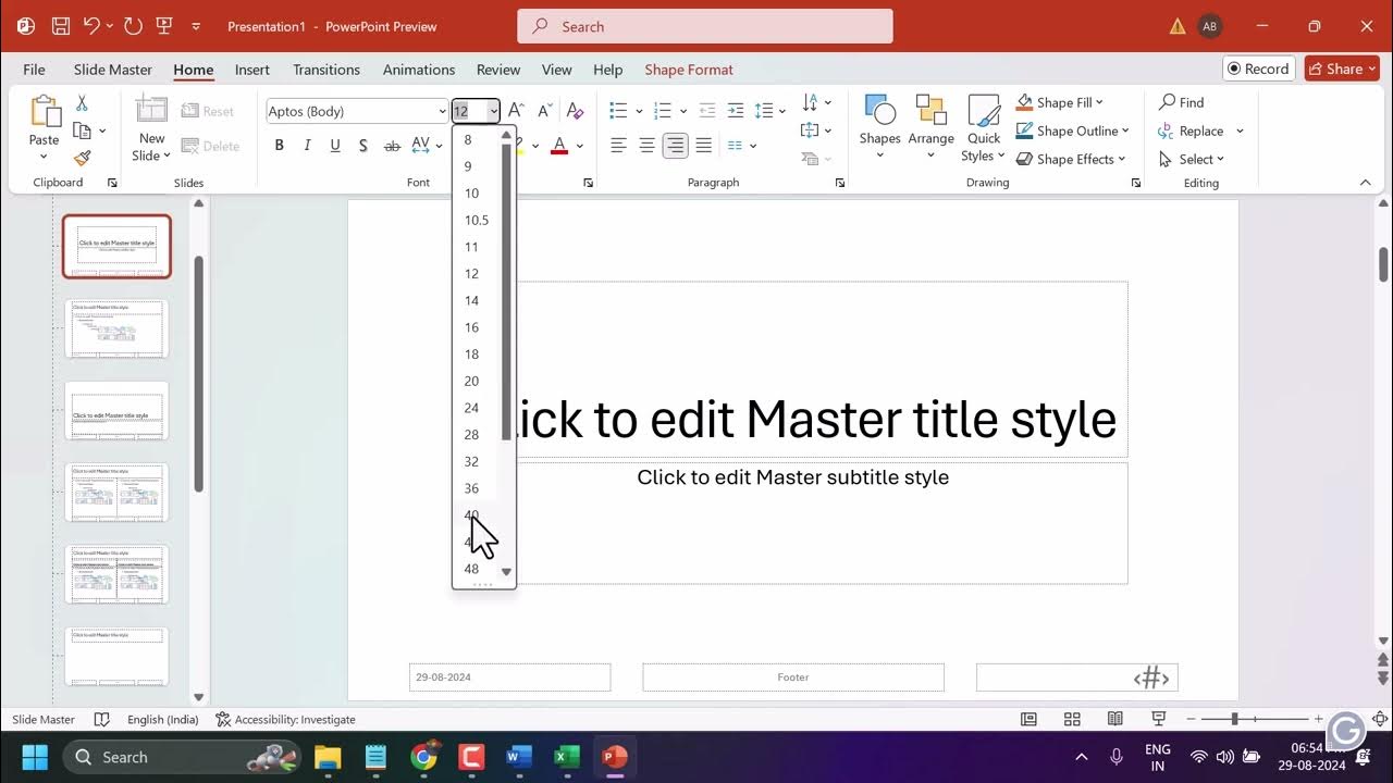 How to Add Slide Numbers in PowerPoint - YouTube