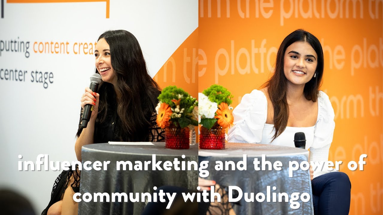 influencer marketing and the power of community from Duolingo - YouTube