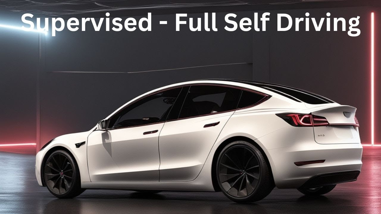 Supervised - Full Self Driving | 2023 Tesla Model 3 - New Update ...
