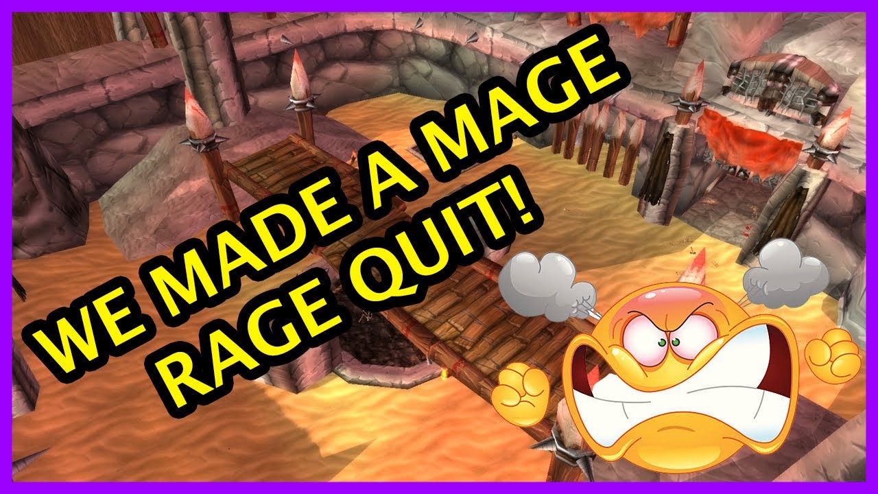 THIS MAGE RAGE QUIT! - Wrath of the Lich King Classic PvP - YouTube