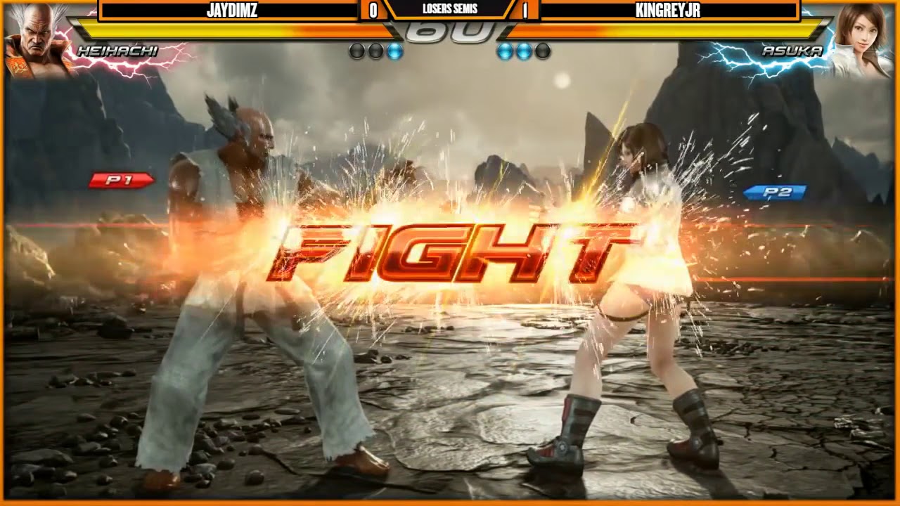 Jaydimz VS KingRey Jr - Losers Semis - GatorLAN Spring 2018 - Tekken 7 ...