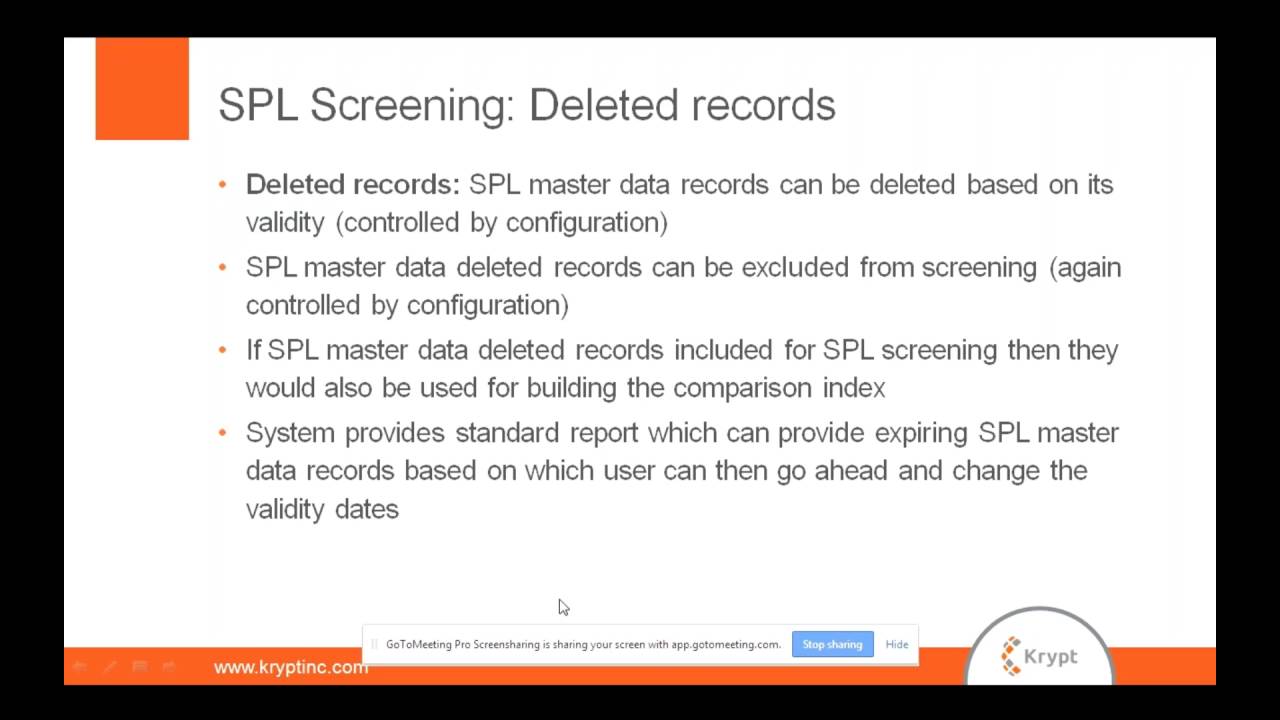 SAP GTS SPL Screening, How To Series Part 3 - YouTube
