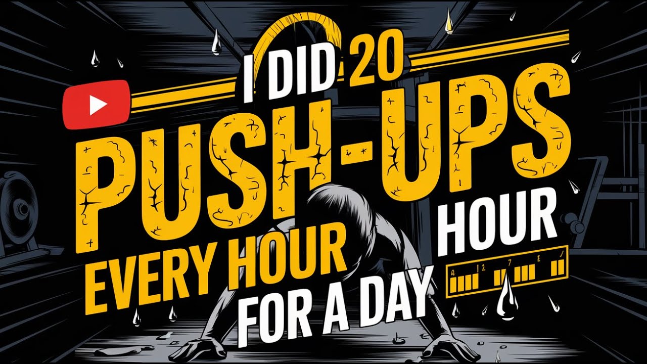 I Did 20 Push Ups Every Hour for a Day #excercise #pushups #health ...