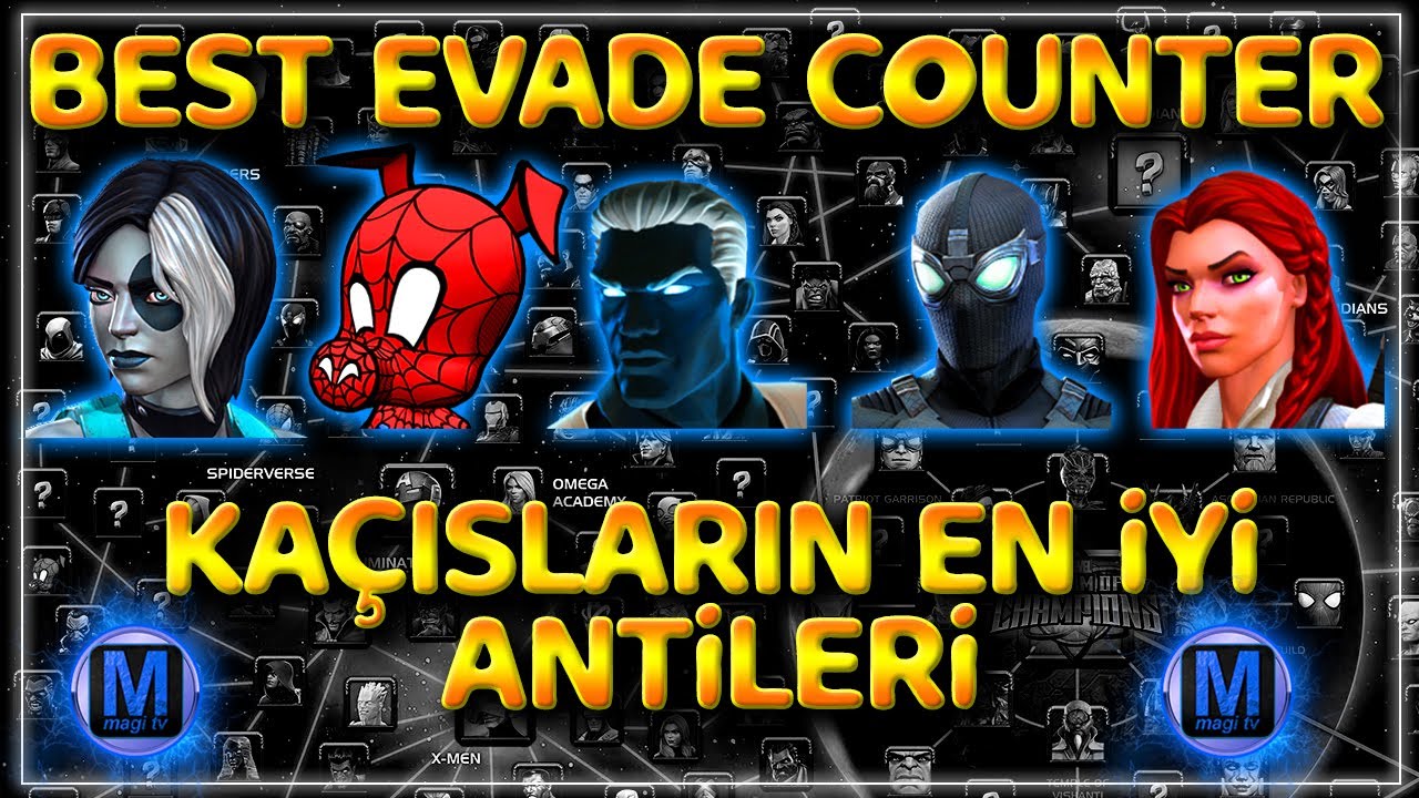 KAÇAN HEROLARIN VE KAÇIŞ KAROLARININ EN İYİ ANTİLERİ / BEST EVADE ...