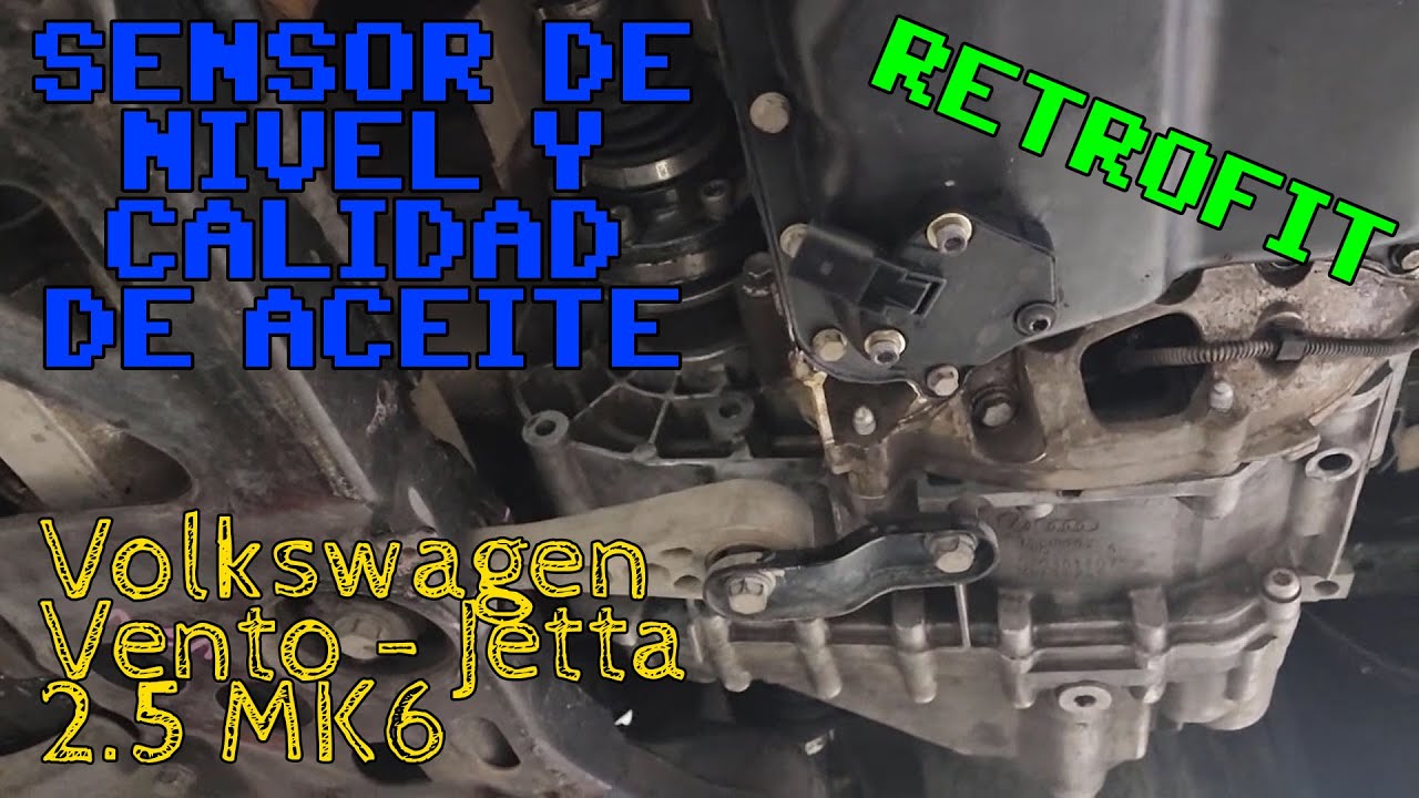 VW jetta / Vento 2.5 MK6 Sensor de Nivel de Aceite - Retrofit / Oil ...