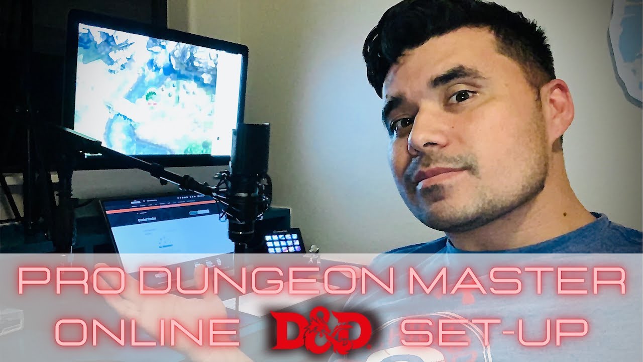 D&D online set-up from a professional Dungeon Master - YouTube